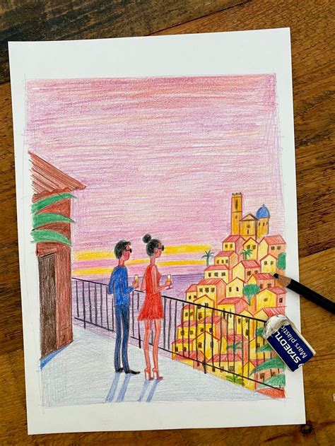Croquis De Vacances Croquis Dessin Illustration Illustration Artist Art