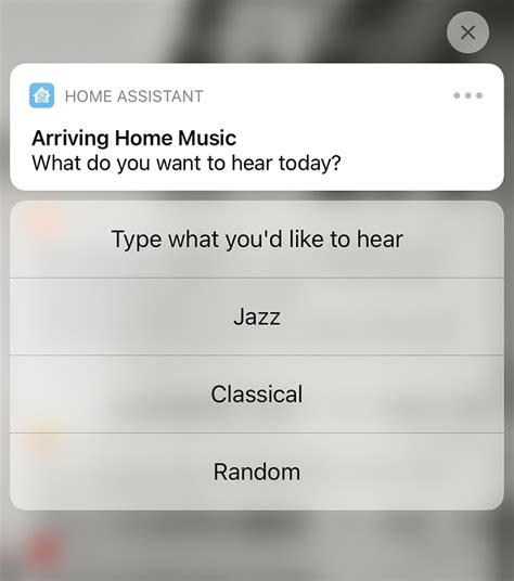 Ios Actionable Notification Automatically Playing Music On Alexa Group When I Get Home
