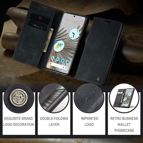 For Google Pixel 6 Pro 8A 8 Pro Magnetic Leather Flip Cover Phone