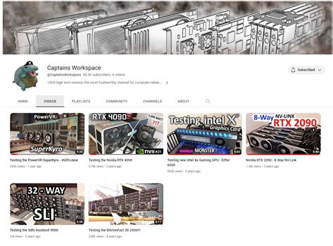 Exploring The Fake Gpu Videos Of Captains Workspace On Youtube