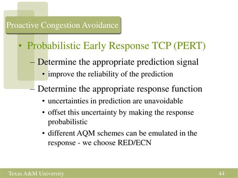 Ppt Congestion Control Algorithms Of Tcp In Emerging Networks