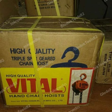 Promo Vital Chain Block 1 Ton X 3 Meter Diskon 23 Di Seller Meepo