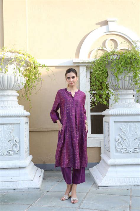 Style Yourself In The Colours Of Navratri Purple On Day Femina In