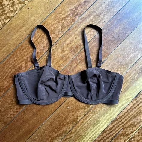 Cuup The Balconette” Bra In Color Espresso Super Depop