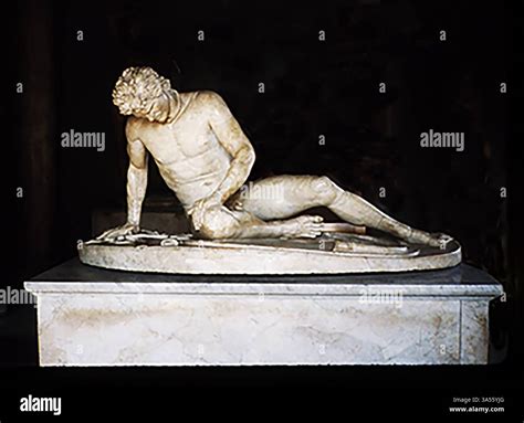 This 1974 Photo Shows The Sculpture Titled The Dying Gaul Created In