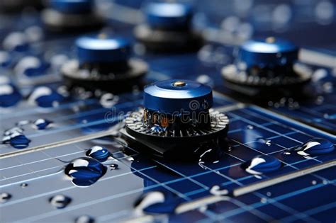 Illustration Of The Complex Electrical Connections And Technological