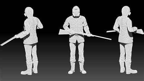 Stalker Soldiers 3d Model By Buncic