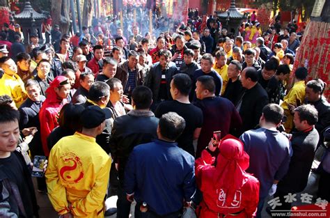天水伏羲庙举行戊戌 2018 年春祭伏羲之领牲献毛血仪式 图 天水在线