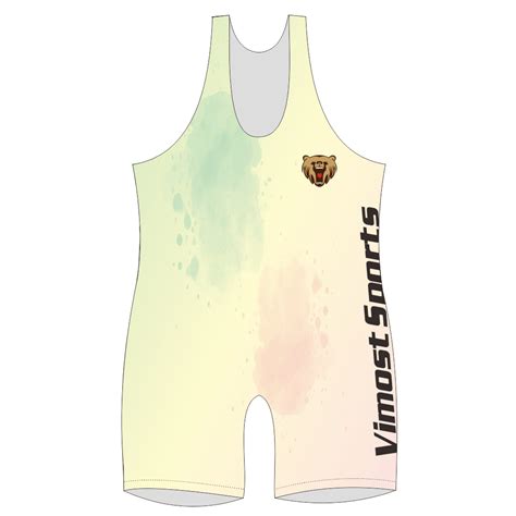 China Custom Sublimation Wrestling Singlet Manufacturers Custom