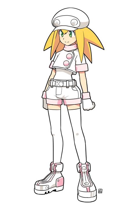 Roll Caskett Mega Man And 1 More Drawn By Muumumumer Danbooru