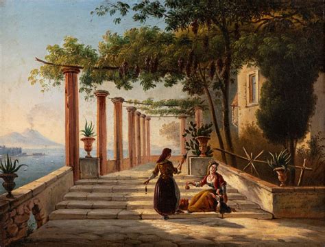 Sold At Auction Michelangelo Pacetti Michelangelo Pacetti Roma 1793 1865 The Gulf Of