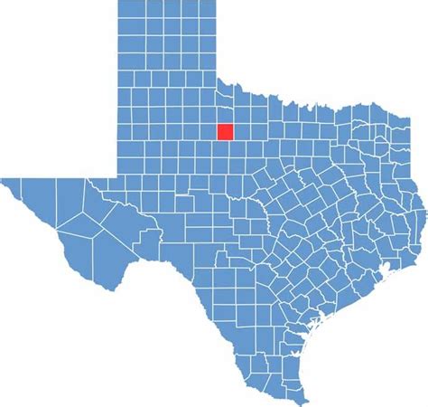 Haskell County Map Texas Us County Maps