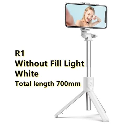 R Beyaz Yeni Kablosuz Bluetooth Selfie Çubuğu Uzaktan Fiyatı