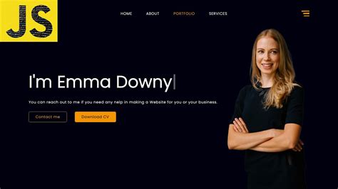🎬how To Create Website With Auto Typing Text Effect Using Html Css