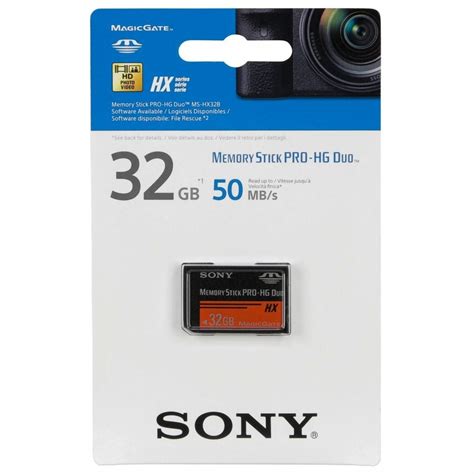Sony Memory Stick Pro Hg Duo Hx Gb Class Oficjalne Archiwum Allegro