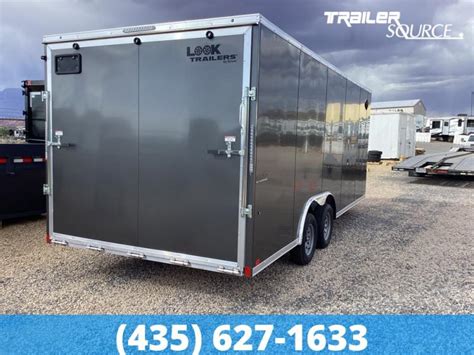 2024 Look Trailers Vision Aluminum Cargo Enclosed Trailer In