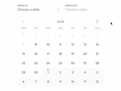 React Js Calendar Range Checker