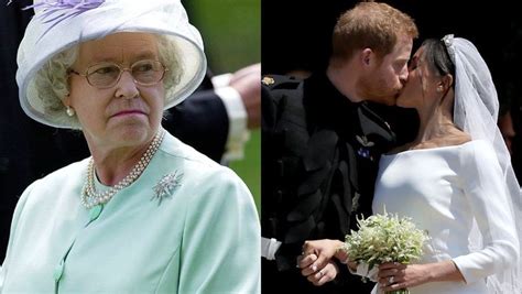 Królowa nie lubiła sukni ślubnej Meghan Kolor był niestosowny Pudelek