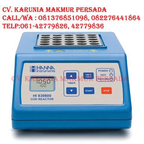 Jual Hanna Cod Tester Hi83399 02 Multiparameter Photometer Alat Lab Oleh Cv Karunia Makmur