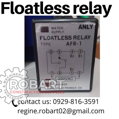 Floatless Relay Commercial And Industrial Construction Tools