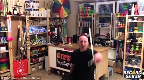 Daredevil Puts Fidget Spinner On End Of A Swallowed Sword Daily Mail