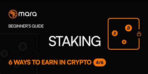 Staking In Cryptocurrency For Beginners By Mara Medium