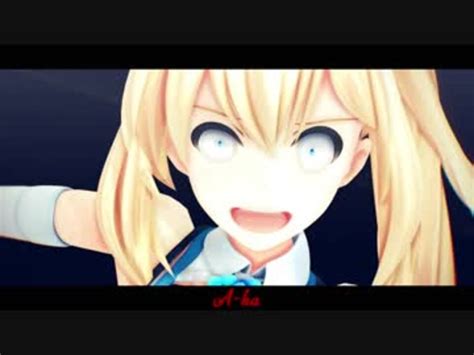 【mmd】4人でaha【キズナアイ、ミライアカリ、シロ、のじゃおじ】 ニコニコ動画