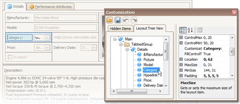Optionscustomizationformshowpropertygrid Property Winforms Controls