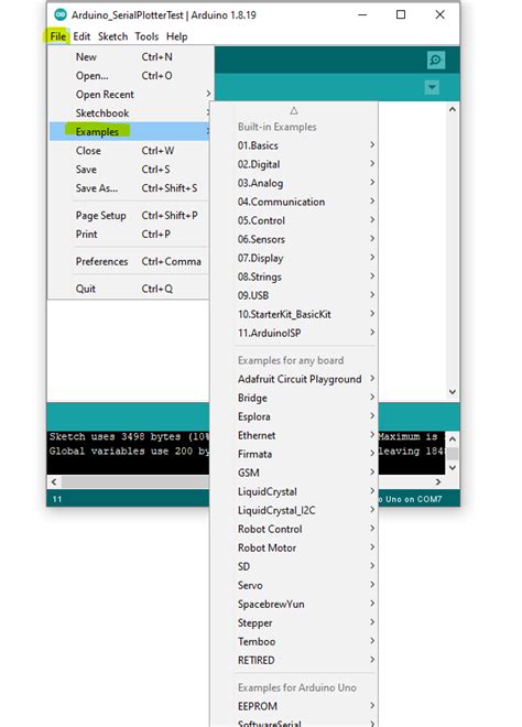 Arduino Iomatlab Basic Tutorial 3 Steps How To Upload Arduino Sketch