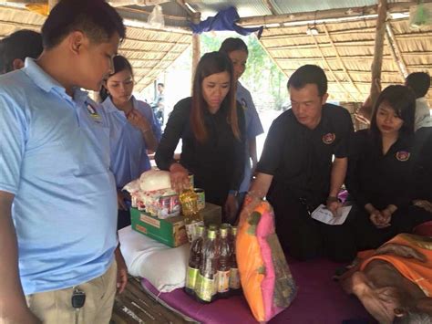 ចលនាយុវជន កម្ពុជា ក្រុម១៥៧ សាខាខេត្តកណ្តាល នាំយកថវិកា