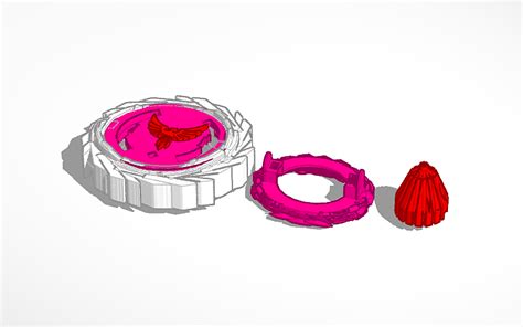 3d Design Rose Phoenix Tinkercad