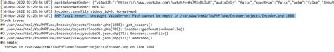 Encoder Not Loading Please Help Issue 7396 WWBN AVideo GitHub