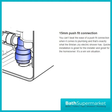 Bristan Cheer White Electric Shower And Riser Kit 85kw And 95kw Power