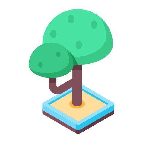 Tree Generic Isometric Icon