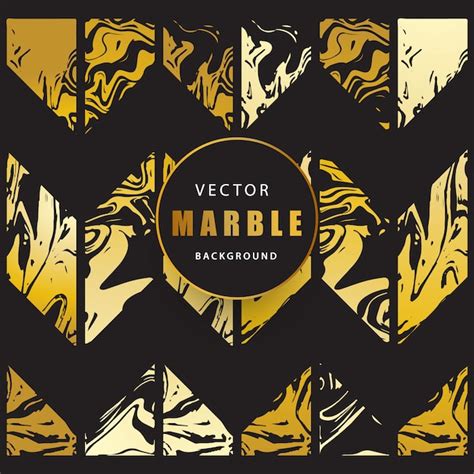 황금 대리석 배경 무료 벡터