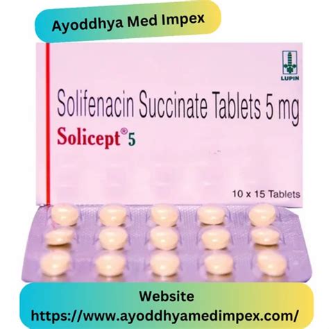 Solifenacin Succinate Tablets Ip At Rs 332stripe Solifenacin