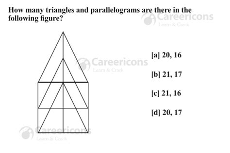 Top Counting Of Figures Non Verbal Reasoning Mcq Test Pdf