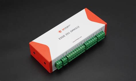 dfrobot edge102 dmx512 คอนโทรลเลอร์สำหรับระบบแสงสว่างที่ใช้ mcu esp32