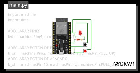 Ejercicio Clase Botones Wokwi Esp32 Stm32 Arduino Simulator