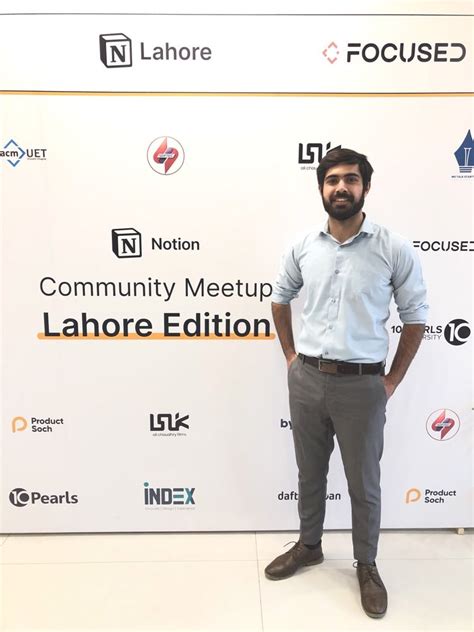 Muhammad Hassan Zahid On Linkedin Notionlahore Acmuetlahore