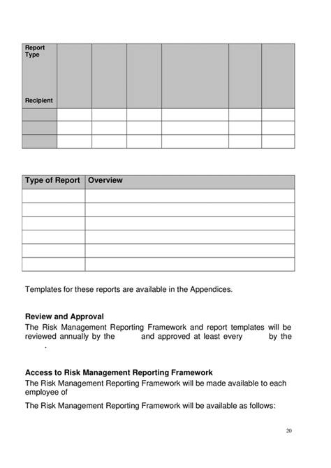 Risk Management Procedure Template In Word And Pdf Formats Page 26 Of 45