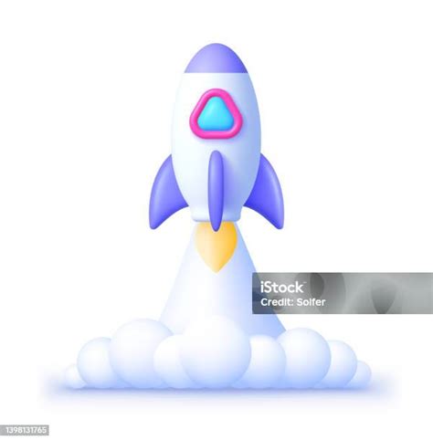 로켓 3d 어떤 목적을위한 훌륭한 디자인 우주선 로켓 벡터 일러스트 그래픽 0명에 대한 스톡 벡터 아트 및 기타 이미지 0명 강철 개념 Istock