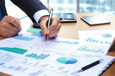 Premium Ai Image Synergizing Business Insights A Collaborative Team