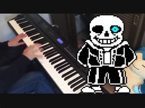 【undertale】megalovania弾いてみた 「地獄の業火に焼かれてもらうぜ」 ニコニコ動画