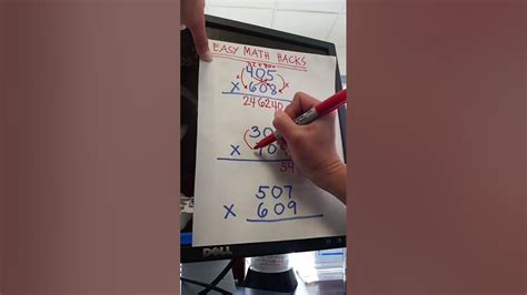 Math Hacks Multiplication Tricks Shortcut Youtube