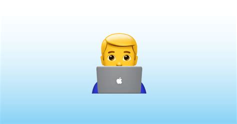 Man Technologist Emoji