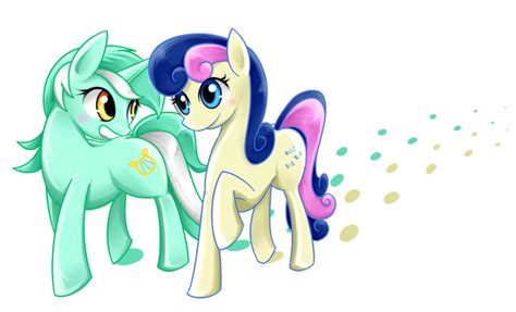 Bon Bon Бон Бон Lyra Лира Lyra Heartstrings Mlp Art Minor