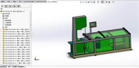 12月 卫生纸卷纸自动切纸机SW17 含bom SOLIDWORKS 2017 模型图纸下载 懒石网