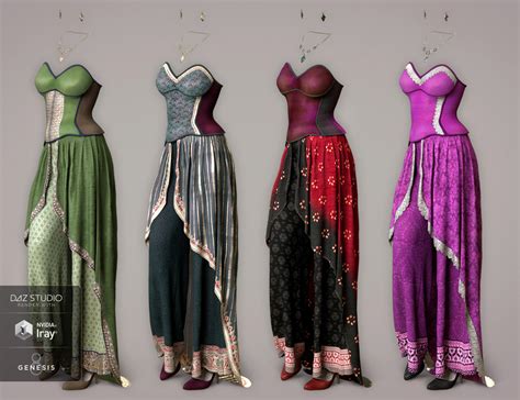 FILLED 2023 01 27 DForce Raeni Outfit Textures Free Daz 3D Models