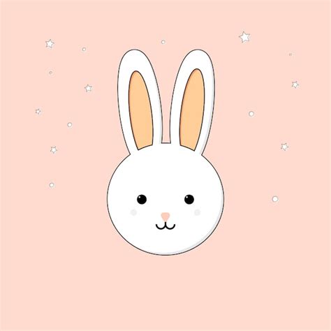 Premium Vector Easter Bunny Icon Vector Illustration